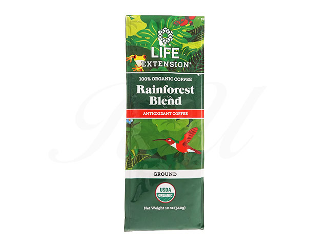 【レビュー・体験談】[LIFE EXTENSION]レインフォレストブレンドグラウンドコーヒー(オオサカ堂)