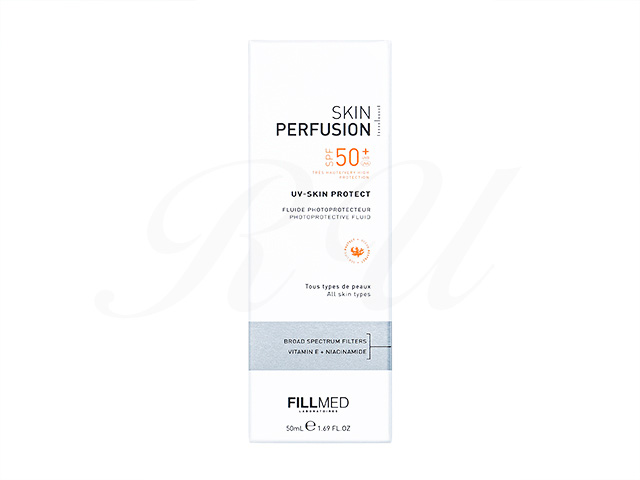 スキン パーフュージョン UVスキンプロテクト フォトプロテクティブフルイド SPF50＋（FILLMED）通販｜日焼け止め・UVケア | オオサカ堂